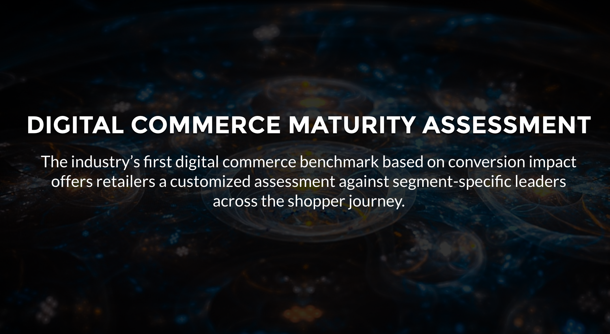 Digital Commerce Maturity Assessment