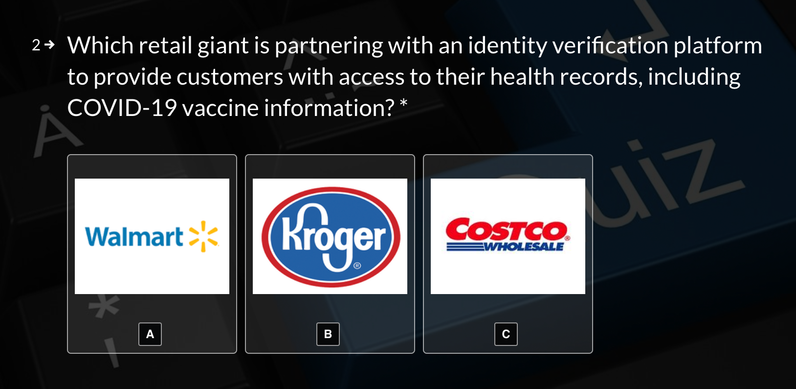 Quizzically Digital: Week of March 15, 2021